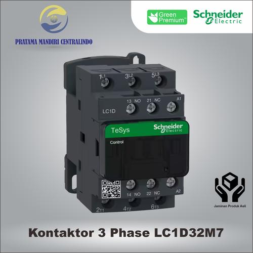 Jual LC1D32M7 KONTAKTOR 3 PHASE 32 AMPERE 15KW 220V SCHNEIDER 3P 32A ORI - Jakarta Barat ...