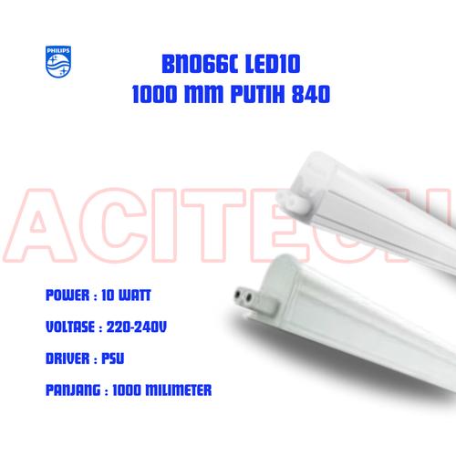 Jual PHILIPS Lampu Batten LED Tube Smartbright - LampuBN066C LED10/CW ...