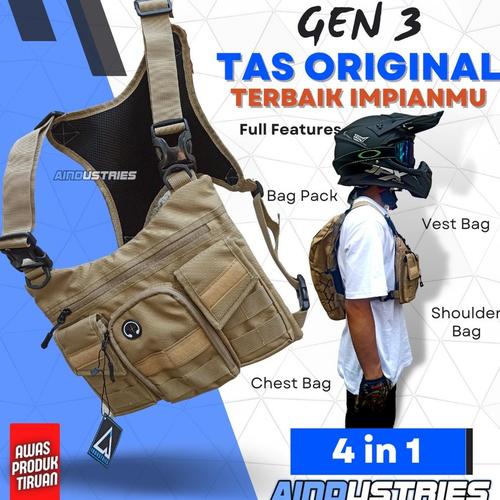 Jual Tas Dada 2 In 1 Chest Bag Rig Model Rompi Dada Gen 1 Army Tactical - Gen 3 Camo - Jakarta ...