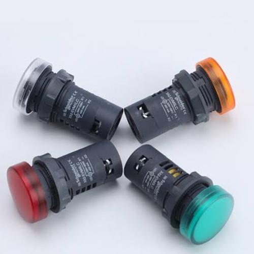 Jual Schneider Pilot Lamp 22mm 220VAC XA2EVM3LC / Tombol Lampu ...