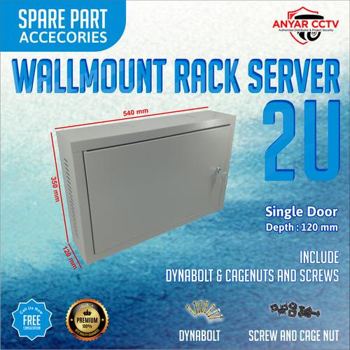 Jual Wallmount Rack Server 2U, Rak Server Single Door 2U - Kota Bandung ...