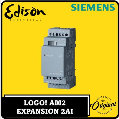 Jual SIEMENS LOGO! AM2 Expansion Module 2AI 6ED1055-1MA00-0BA2 LOGO! 8 ...