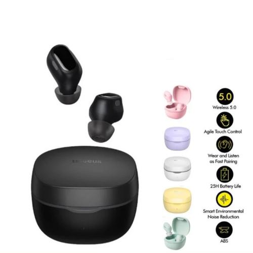 Jual BASEUS Bowie Wm01 True Wireless Earphones Bluetooth Mini in-Ear ...