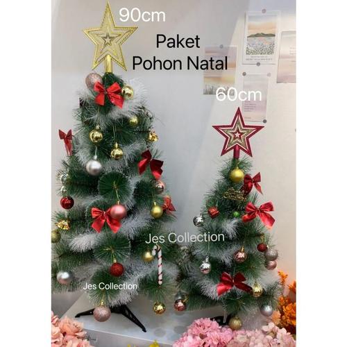 Jual POHON NATAL PORTABLE / POHON NATAL POLOS PVC DAN PINE / Merry ...