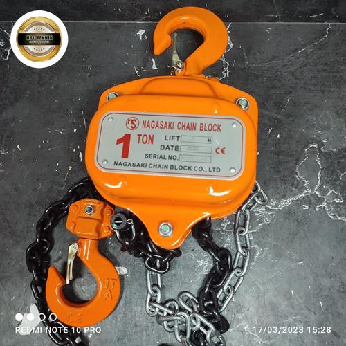 Jual Takel NAGASAKI 1Ton x 5 Meter Chain block made in japan - Jakarta ...