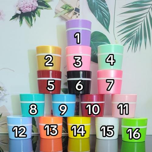 Jual Sample Contoh Pot Pyramid List Putih 10 Gram - Gold - Kota ...
