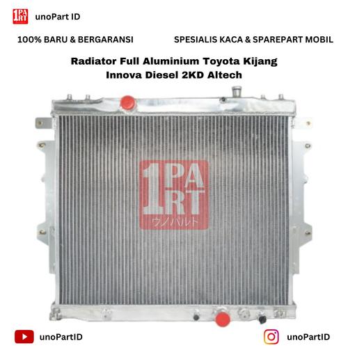 Jual Radiator Full Aluminium Toyota Kijang Innova 2KD Diesel 2004-2015 ...