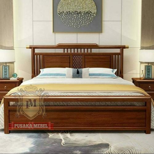 Jual dipan minimalis kayu jati 200x200, dipan tempat tidur minimalis ...