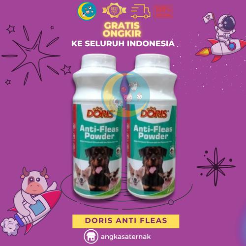 Jual Doris Anti Fleas 100 g Bedak Membasmi Kutu dan Perawatan Untuk ...