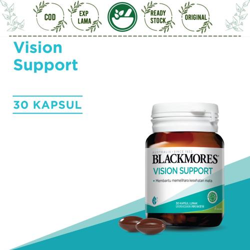 Promo BLACKMORES VISION SUPPORT 30 KAPSUL LUTEIN VISION VITAMIN MATA ...