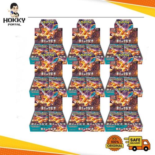 Jual pokemon ROBF Ruler of the black flame TCG Japan booster box ...