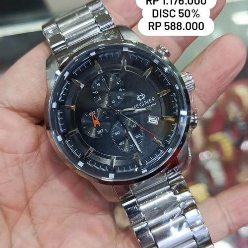 Jual jam pria hegner 5083 silver cronograph - Kota Surabaya - Hollywood ...