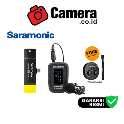 Promo SARAMONIC Blink 500 Pro B5 TX+RXUC Dual-Channel Wireless Microphone Cicil 0% 3x - Jakarta ...