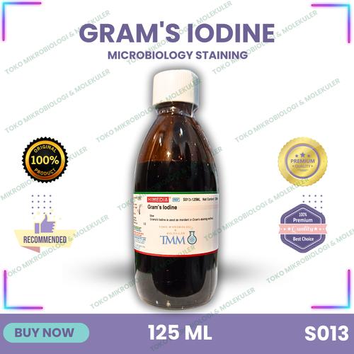 Jual Gram's Iodine, Microbiology Staining, 125ml - Kab. Bogor - Toko Mikrobiologi dan Molekuler ...