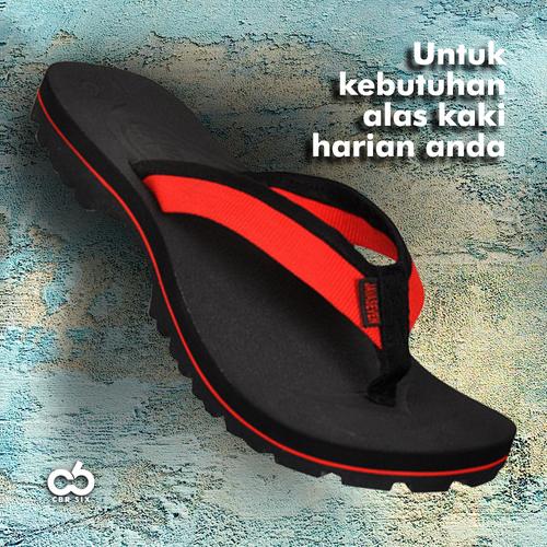 Jual Sandal gunung pria / model jepit hiking tracking tali webing MDJ ...