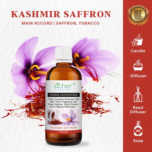 Jual Aromaterapi Sicher Kashmir Saffron 100ml Essential Oil Pewangi ...