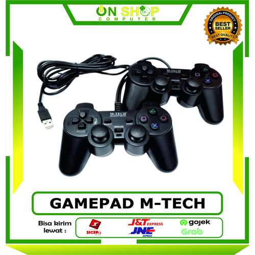 Jual Gamepad Getar/Joystick Stik Computer PC Controller Game Gaming ...