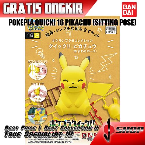 Jual POKEPLA QUICK! 16 PIKACHU (SITTING POSE) - Kota Semarang - J-SHOP ...