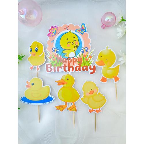 Jual Bebek Duck Cute Topper Cake Birthday Hiasan Kue Ulang Tahun ...