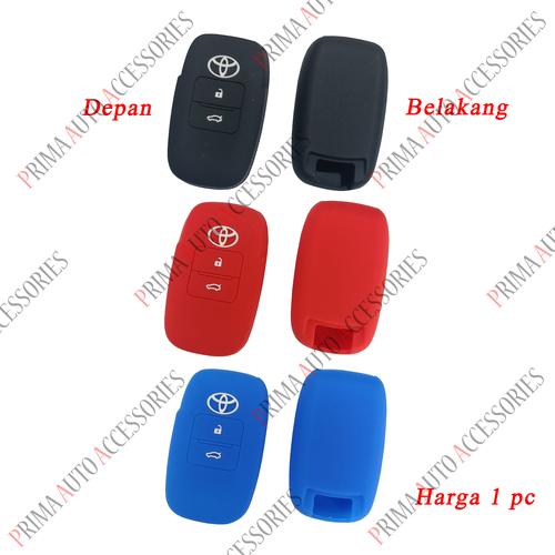 Jual Silikon Kunci Remote Mobil Toyota Yaris Cross Hybrid 2023 - Hitam ...