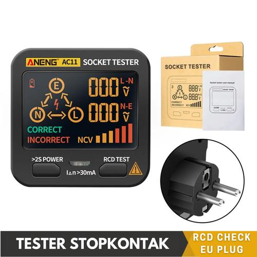 Promo Socket Tester Soket Listrik Stopkontak Tester Listrik Stop Kontak ...