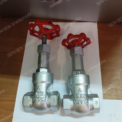 Jual Gate valve KITZ 1/2" inch cast iron steam drat JIS 10K - Jakarta Barat - SEN-SEN SPAREPART ...