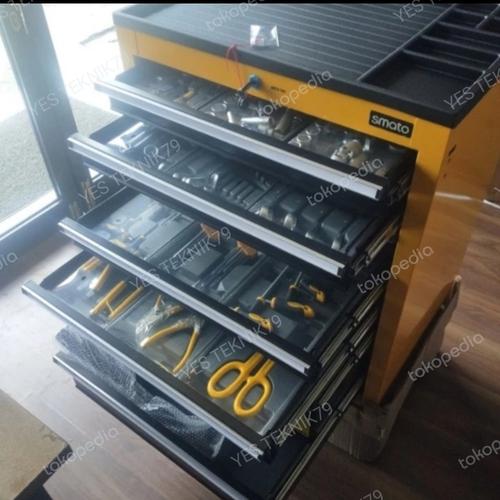 Jual Tool Kit Set 7 Laci ToolBox Kabinet 7 Susun / Tools Box Lemari ...