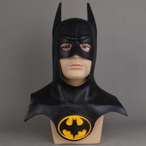 Jual Topeng Wajah Cosplay Hero BATMAN FULL Latex Topeng Halloween Mask ...