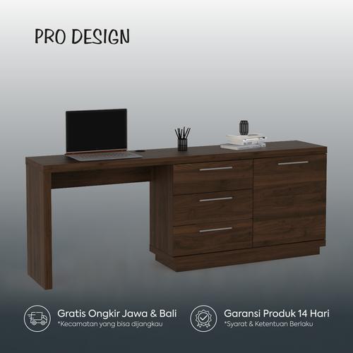 Promo Pro Design Patron PATDK 200 Meja Kerja / Meja Kantor Cicil 0% 3x ...