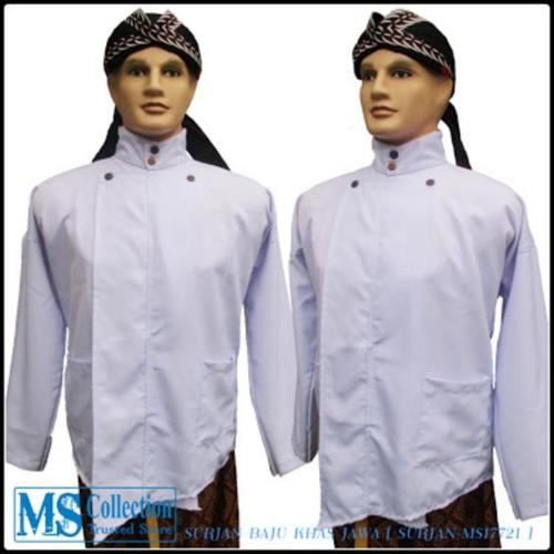 Jual Vir Baju Surjan Jawa Katun baju adat jawa polos - Hitam, XL ...