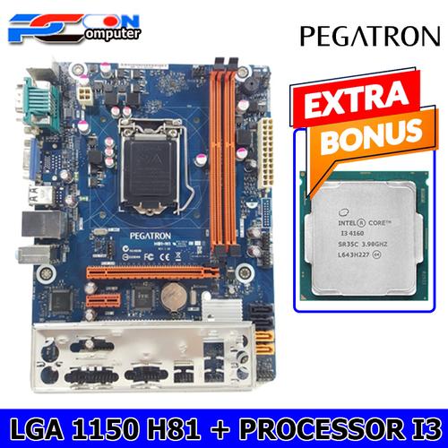 Jual Mobo Mainboard Motherboard H81 ECS Intel Socket LGA 1150 ONBOARD ...