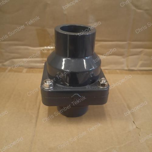 Jual Flap Check Valve PVC Socket 1 1/2"Inch / Swing Check Valve PVC 1 1 ...