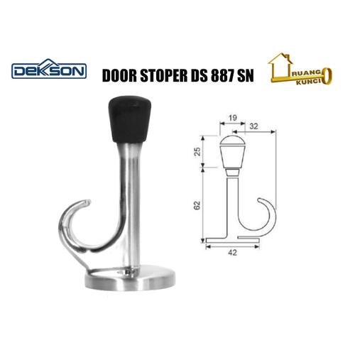 Jual Door Stopper Karet Dekkson DS 887 SN Door Hanger And Stopper ...