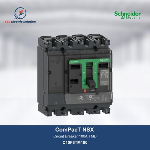Promo Schneider Electric Circuit breaker ComPacT NSX 100F 100A 4P ...