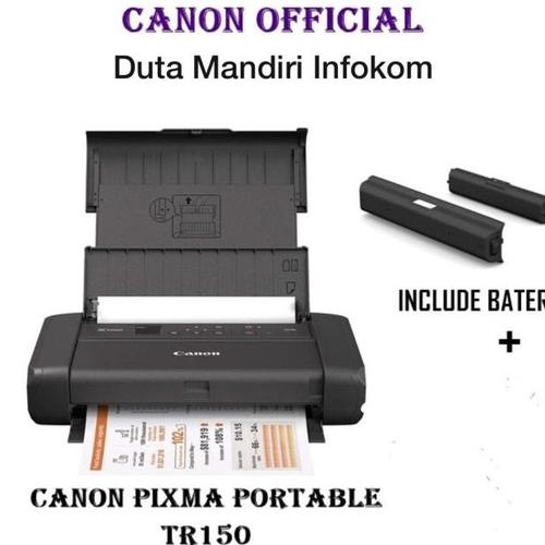 Jual Printer CANON Inkjet Printer PIXMA TR150 TR 150 - With Battery ...