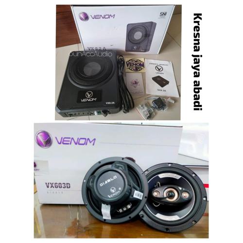 Jual PAKET AUDIO MOBIL FULL SET VENOM SUBWOOFER KOLONG AKTIF SPEAKER FULL - Jakarta Utara ...