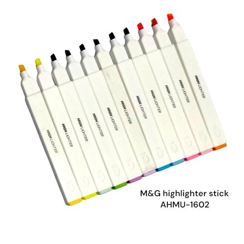Jual Highlighter Pen Spidol Penanda Tulisan M&G Ultra Simple Pastel ...
