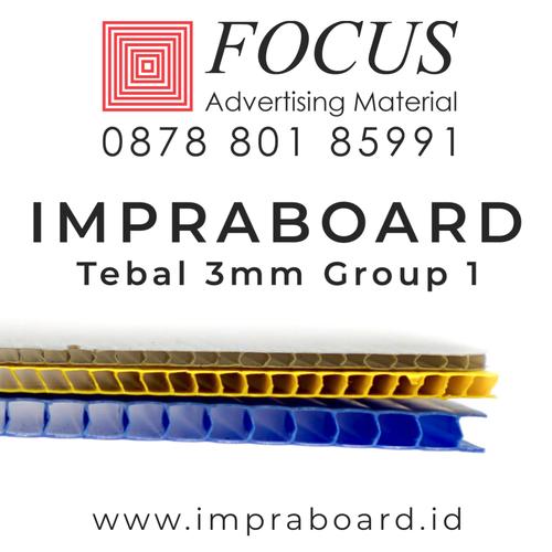 Jual T3mm Group 1 Impraboard infraboard alvaboard corrugated plastic ...
