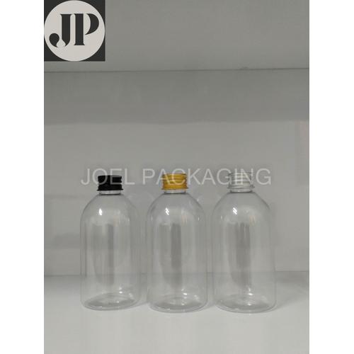 Jual Botol 250Ml Oval Clear Screw Ulir Almunium Gold Silver Hitam ...