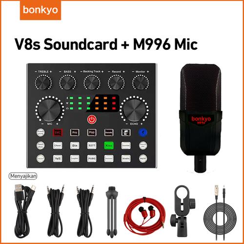 Jual V8S SoundCard Bluetooth Audio Usb External - SoundCard v8 plus ...