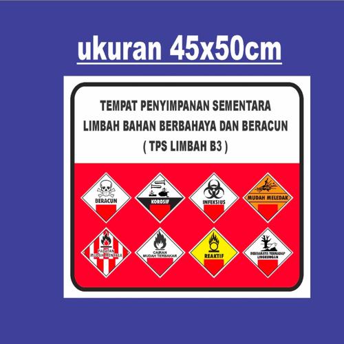 Jual stiker tps limbah b3 - Jakarta Pusat - MEDIA STIKER57 | Tokopedia