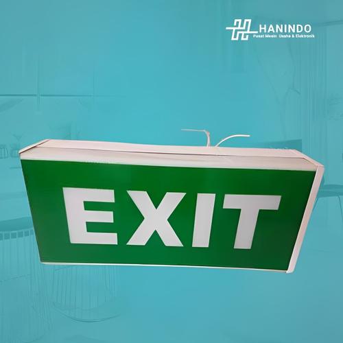 Jual Lampu Emergency Exit Neon Box LED / Lampu Emergency Darurat Exit ...