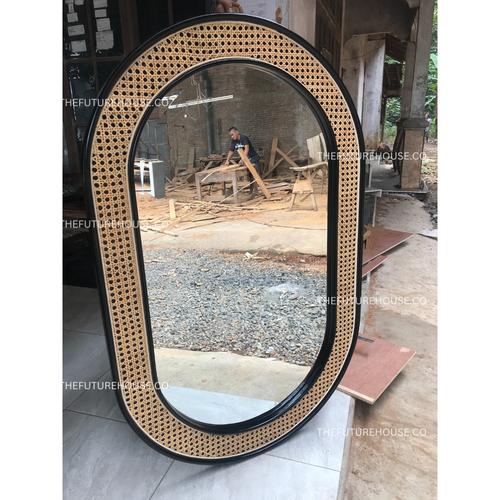 Jual FREE ONGKIR PULAU JAWA HAILEY HUGE WALL RATTAN MIRROR CERMIN ROTAN ...