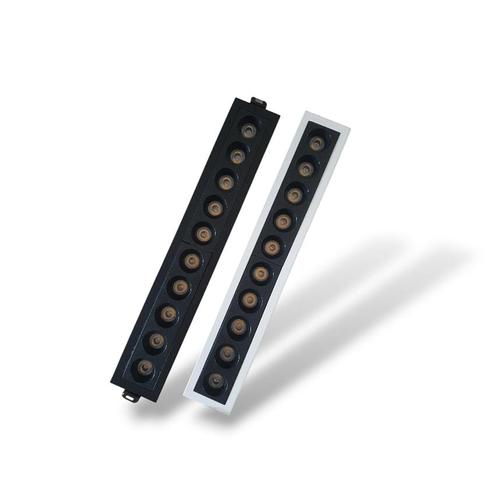 Jual Lampu LED Downlight Linear / Kap Rell Luminer 20W 3000K Warm White ...