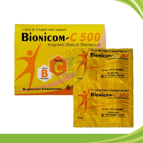 Promo Bionicom C 500 Kaplet Multivitamin Daya Tahan Tubuh - Kota ...