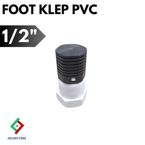Jual FOOT KLEP 1/2 INCH FOOT KLEP PVC 1/2" FOOT VALVE PVC FOOT VALVE 1/ ...