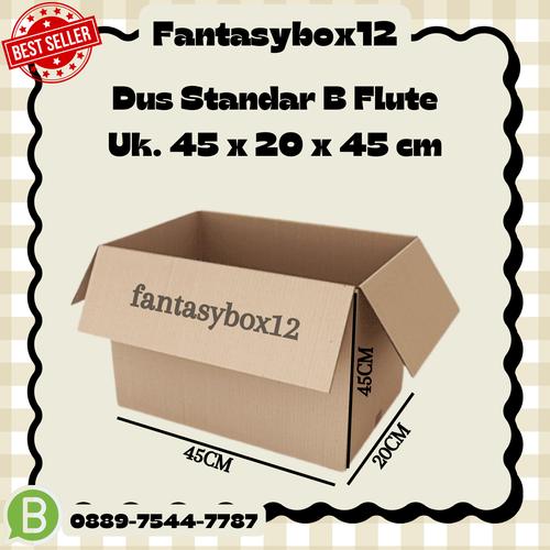 Jual DUS/KARDUS/DUS PINDAHAN/KARDUS BESAR UKURAN 45x20x45 CM BESAR B ...