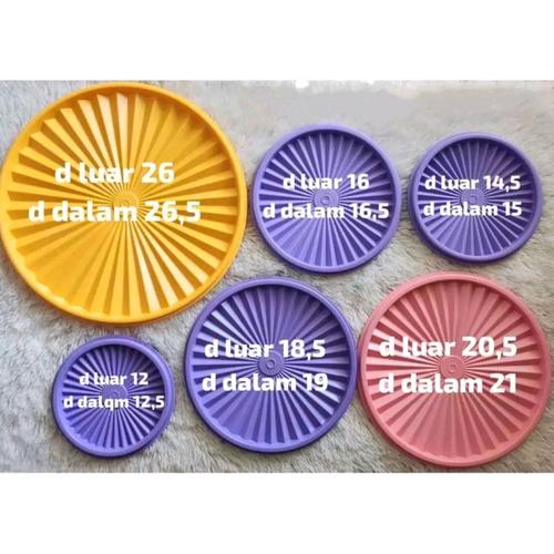 Jual Tupperware Tutup Seal Deco Canister Tutup Toples Bunga Matahari ...