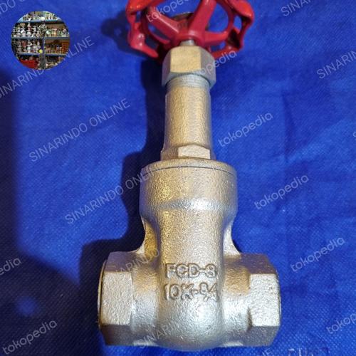 Jual Gate valve Steam kitz 1/2" inch Dn 15 Drat 10K SM - Jakarta Barat ...
