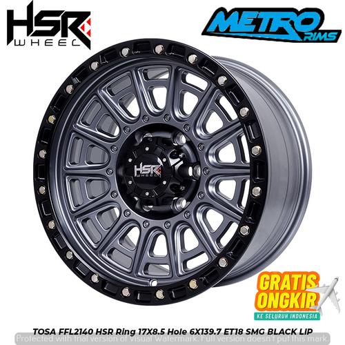 Jual VELG MOBIL OFFROAD RING 17 HSR TOSA BUAT FORTUNER PRADO BT50 ...